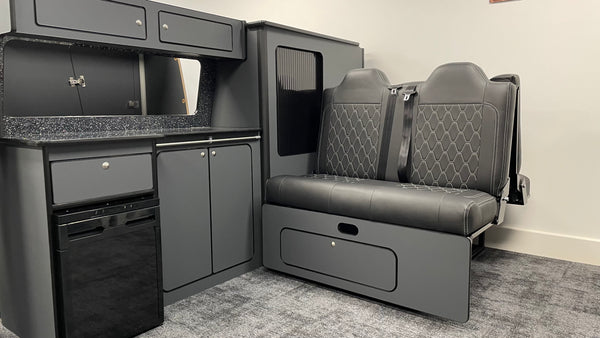 VW T4 Rock & Roll Bed & Super Matte Grey Units– T4mation.me